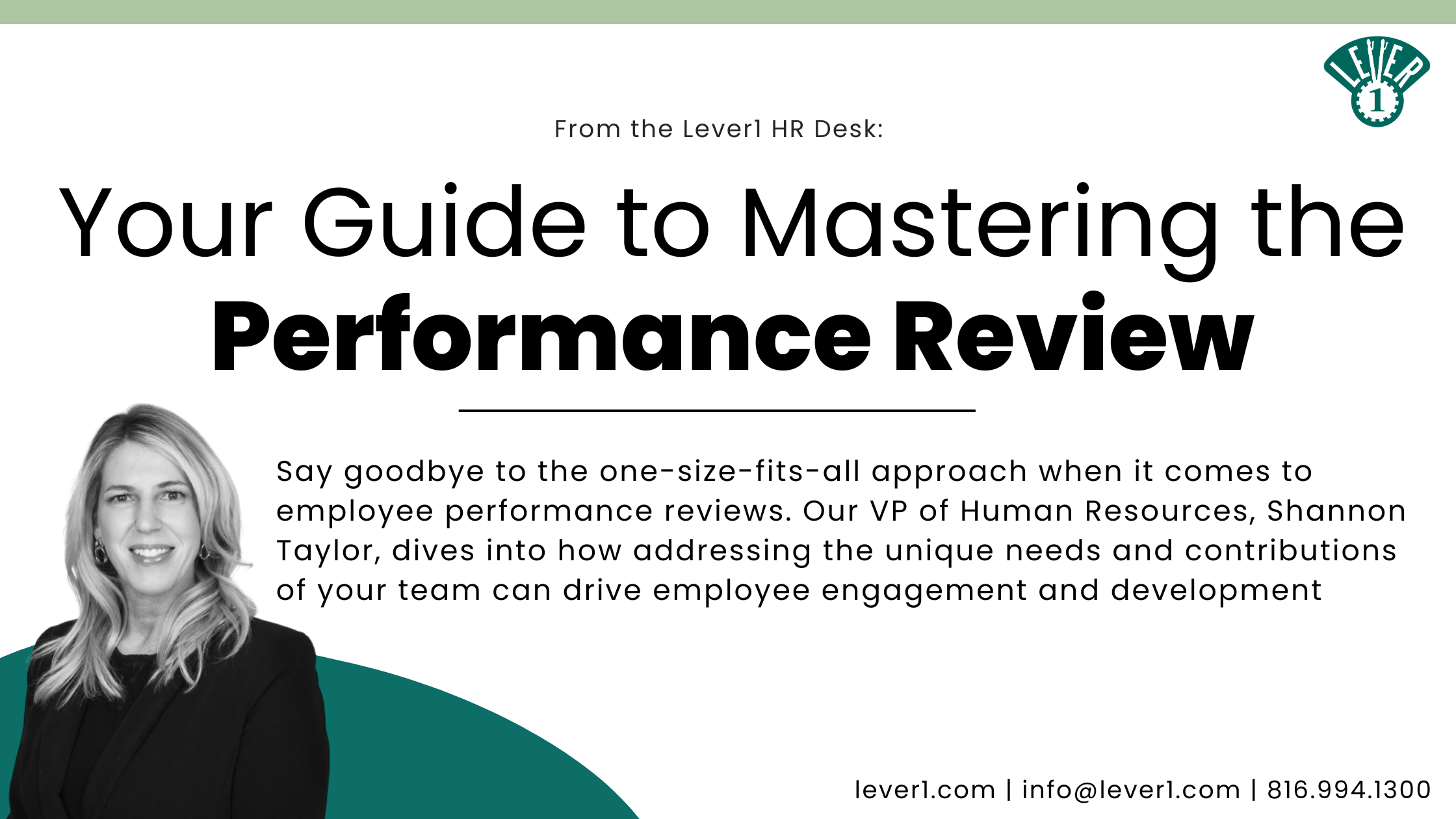 Your Guide to Mastering the Performance Review - Lever 1